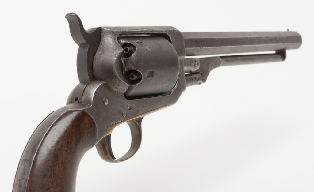 Whitney Navy single action percussion Navy revolver, .36 cal., 7-1/2 ...