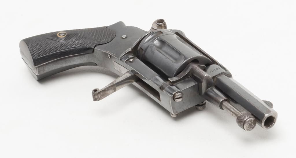 Velo Dog folding trigger revolver, 5mm cal., 2” octagon barrel, blue ...