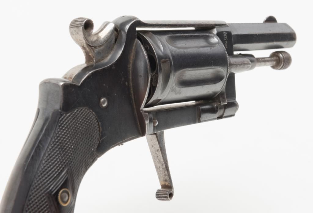 Velo Dog folding trigger revolver, 5mm cal., 2” octagon barrel, blue ...