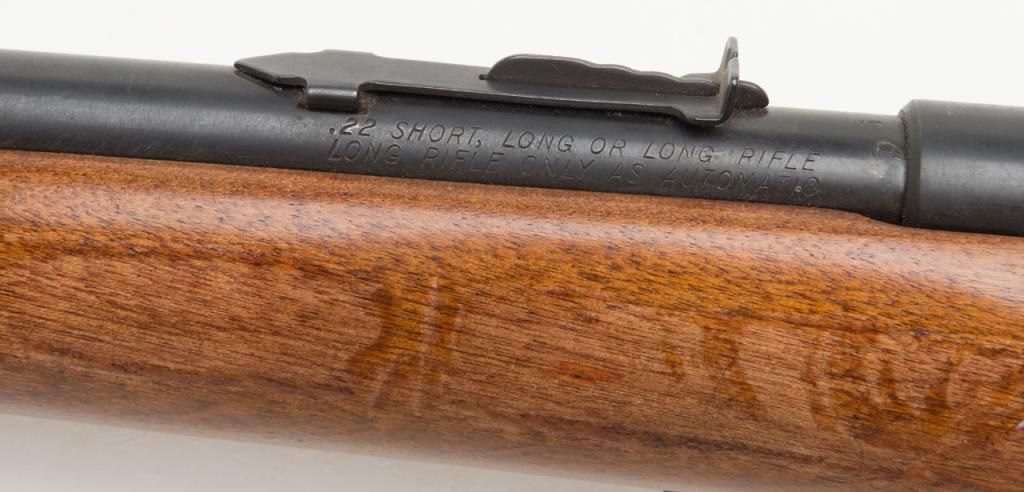 Stevens-Savage Model 87A semi-auto rifle, .22 short, long or LR cal ...
