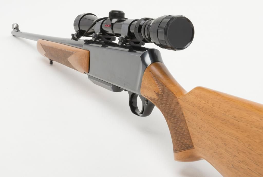 Belgian-made Browning semi-auto rifle, .338 Win. Mag. cal., 24” round ...