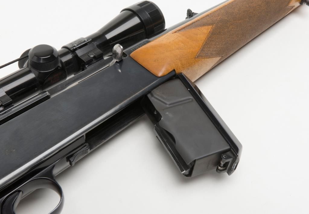 Belgian-made Browning semi-auto rifle, .338 Win. Mag. cal., 24” round ...