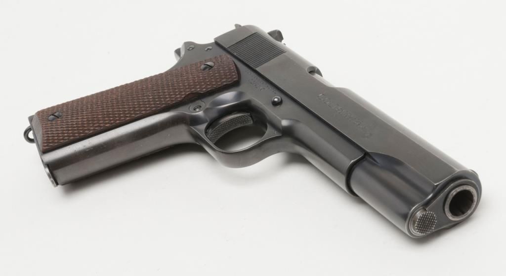 Colt Government Model 1911-A1 semi-auto pistol, .45 cal., 5” barrel ...
