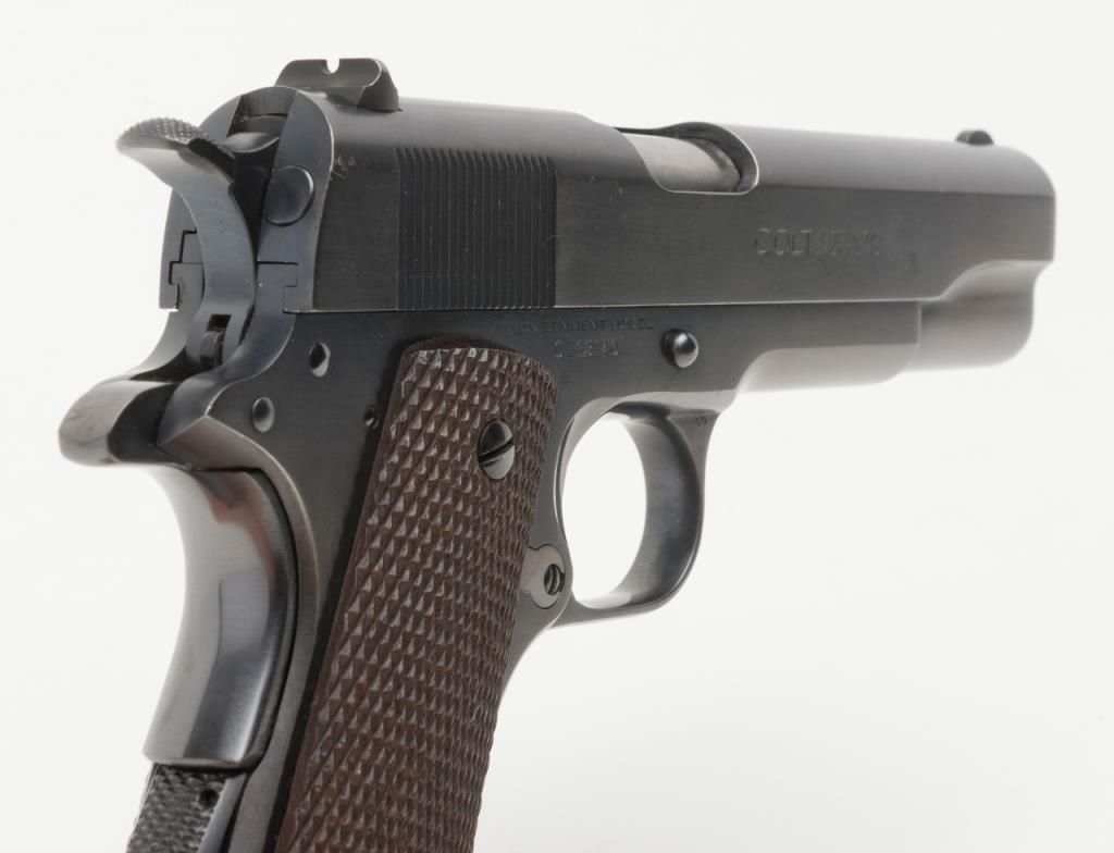 Colt Government Model 1911-A1 semi-auto pistol, .45 cal., 5” barrel ...