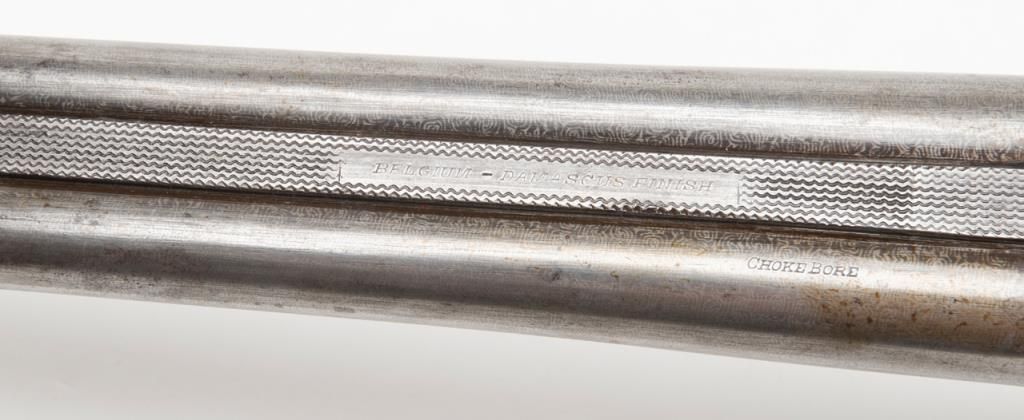 Manhattan Arms Company double barrel exposed hammer shotgun with ...