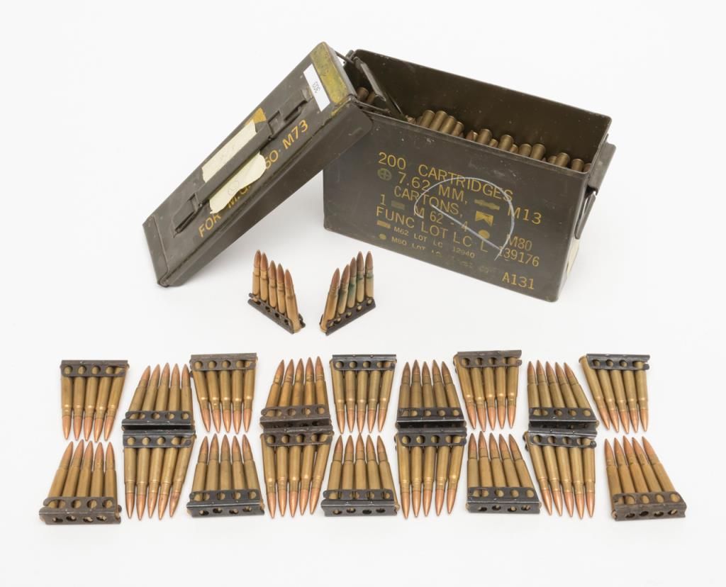 Enfield shooters bonanza lot of .303 British ammunition. Approximately ...