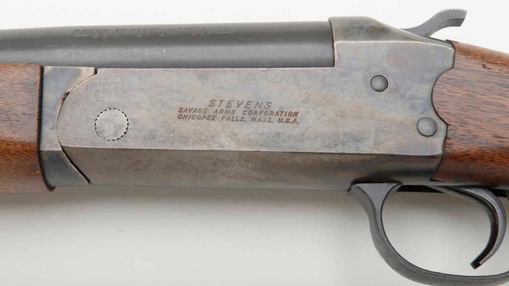 Stevens top break single shot shotgun, 16 gauge, 28” forged steel ...
