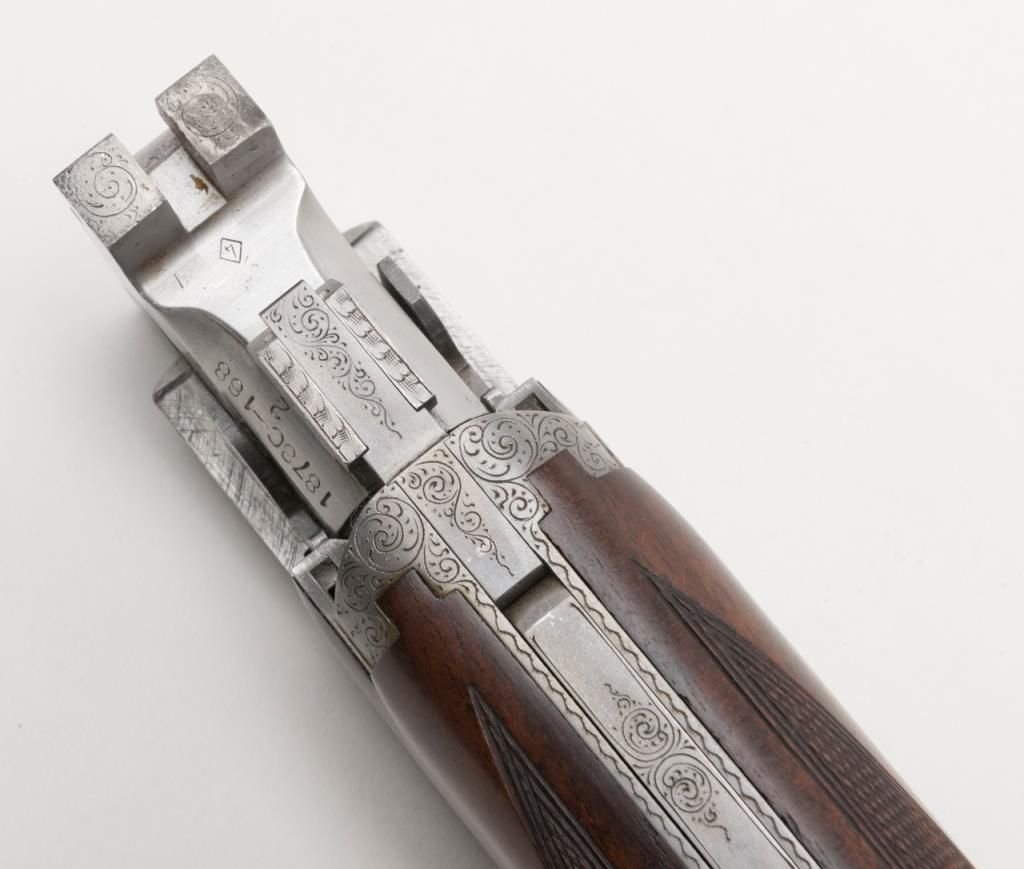 Belgian-made Browning O/U double rifle, .30-06 cal., 24” barrels, blue ...