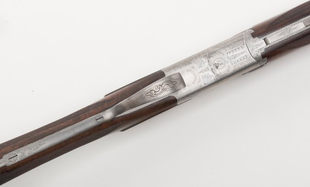Belgian-made Browning O/U double rifle, .30-06 cal., 24” barrels, blue ...