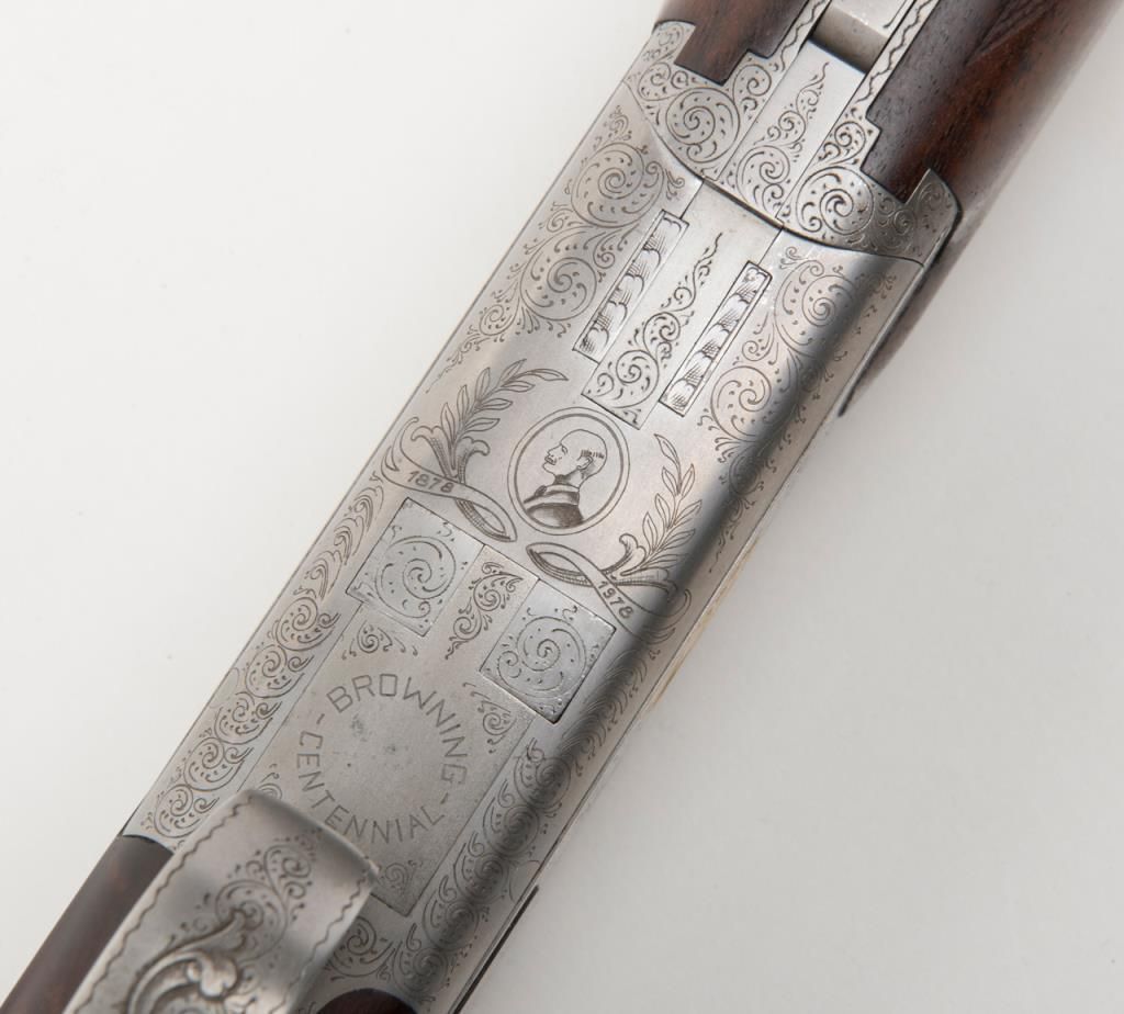 Belgian-made Browning O/U double rifle, .30-06 cal., 24” barrels, blue ...