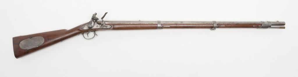 U.S. flintlock Common rifle by Deringer, .58 cal., 36” barrel, wood ...