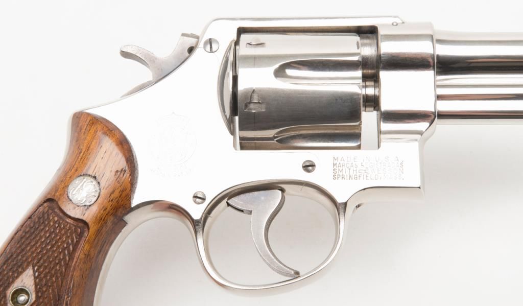Smith and Wesson Model 38/44 Heavy Duty revolver, cal. .38 Special ...