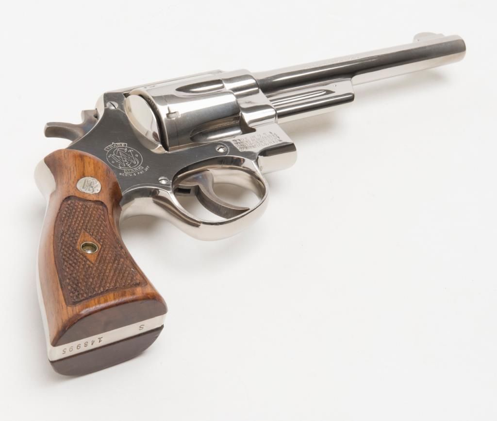 Smith and Wesson Model 38/44 Heavy Duty revolver, cal. .38 Special ...