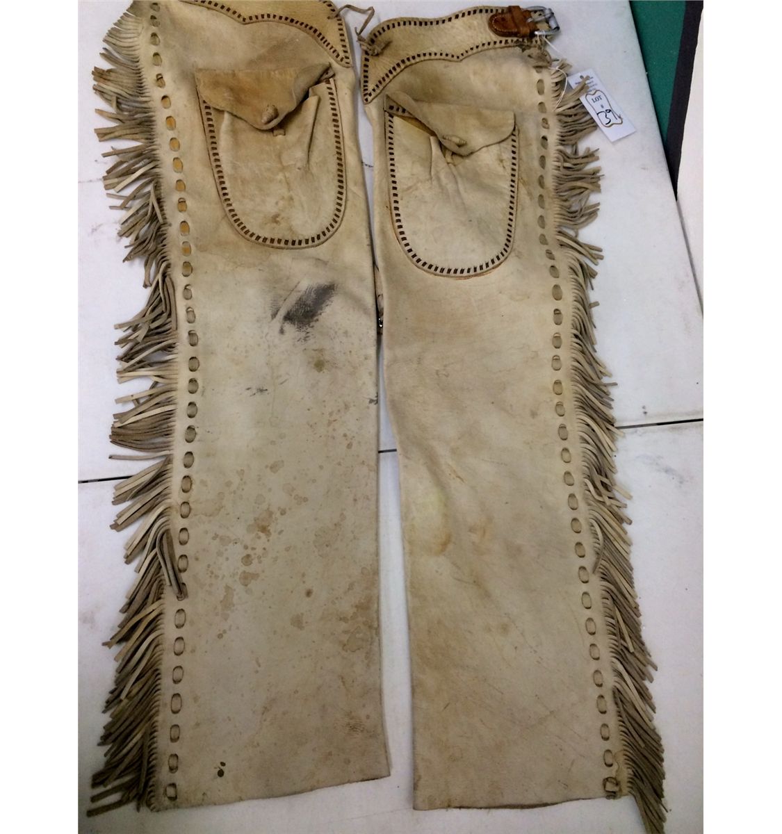 Vintage Leather Cowboy Chaps