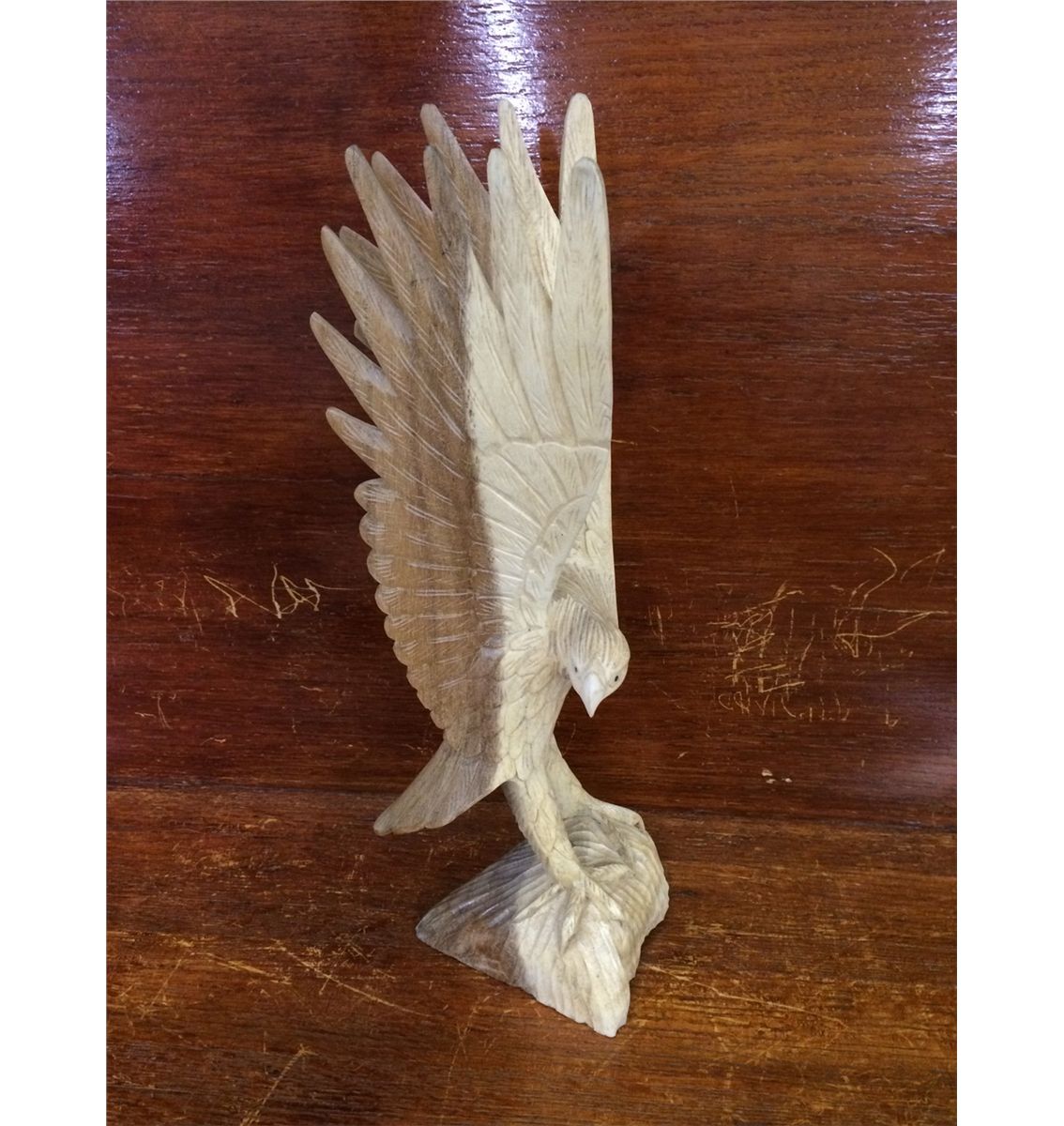 Hand carved Wood Eagle