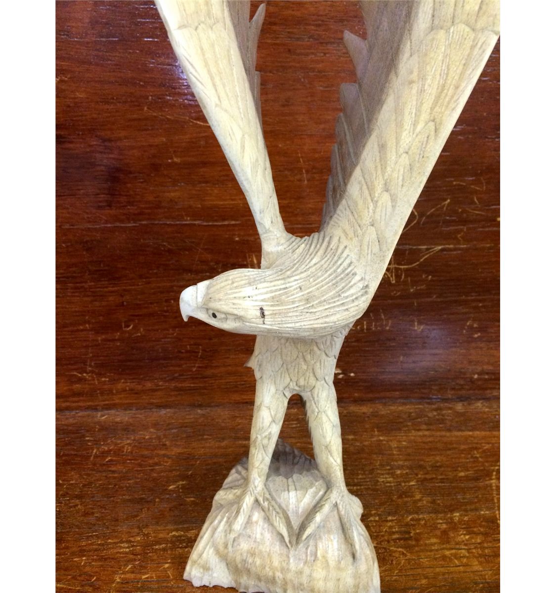 Hand carved Wood Eagle