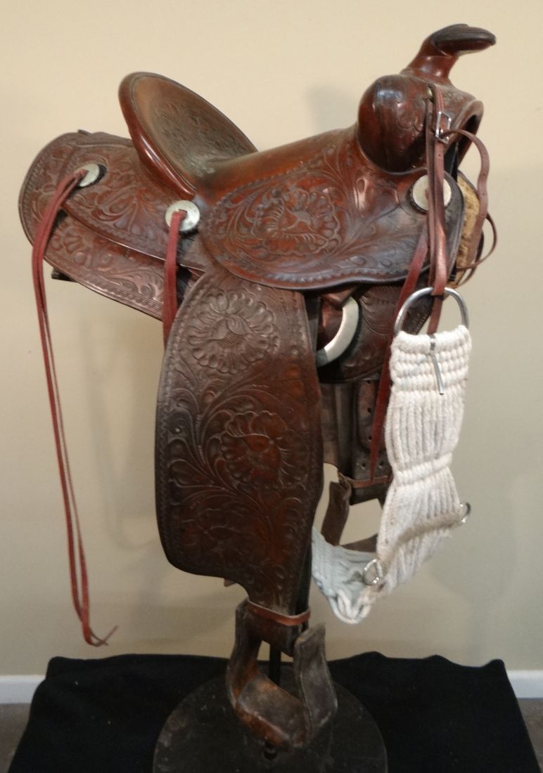 Colorado Saddlery, Denver, marked saddle