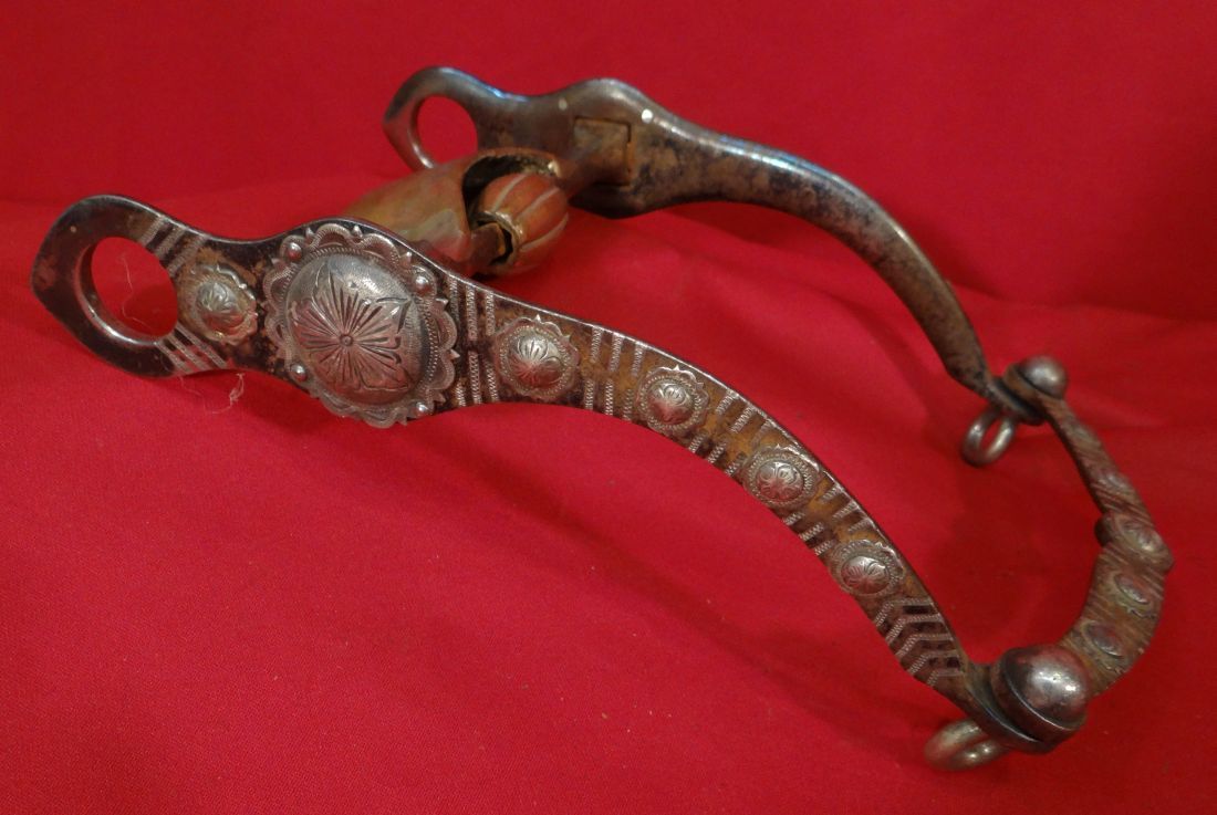 2 bits; GARCIA spade bit, silver mtd; Iron long shank bit, silver mtd ...