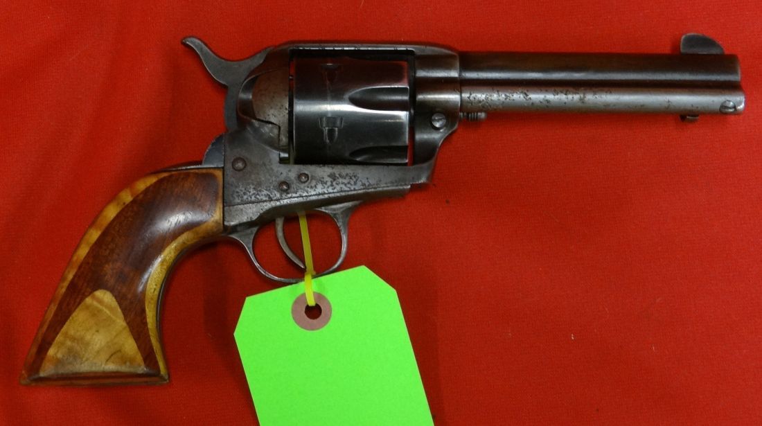 Great Western revolver, .45 Colt, custom grips, S#17901