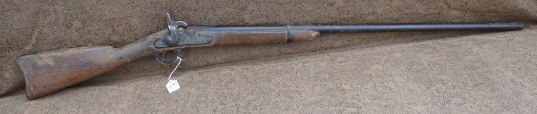 US Springfield 1863 US Norwich converted shotgun, desireable lock