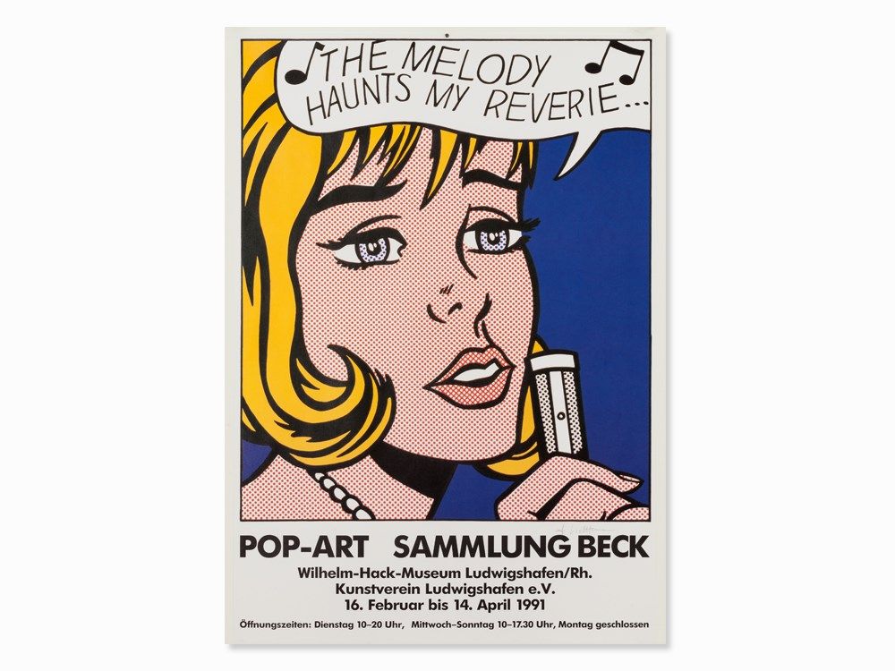 After Roy Lichtenstein (1923-1997), Poster, ‘Reverie’, 1991