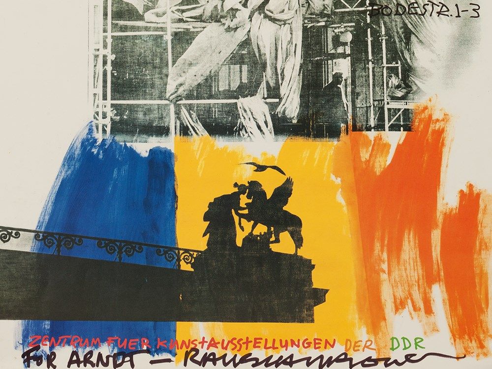 Robert Rauschenberg, Exhibition Poster ‘ROCI’, Berlin, 1990