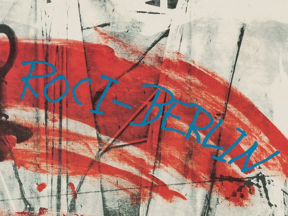 Robert Rauschenberg, Exhibition Poster ‘ROCI’, Berlin, 1990