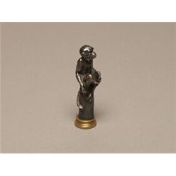 Antique Monkey Metal Hand Seal