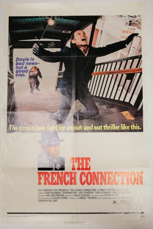 The French Connection Original Vintage Movie Poster