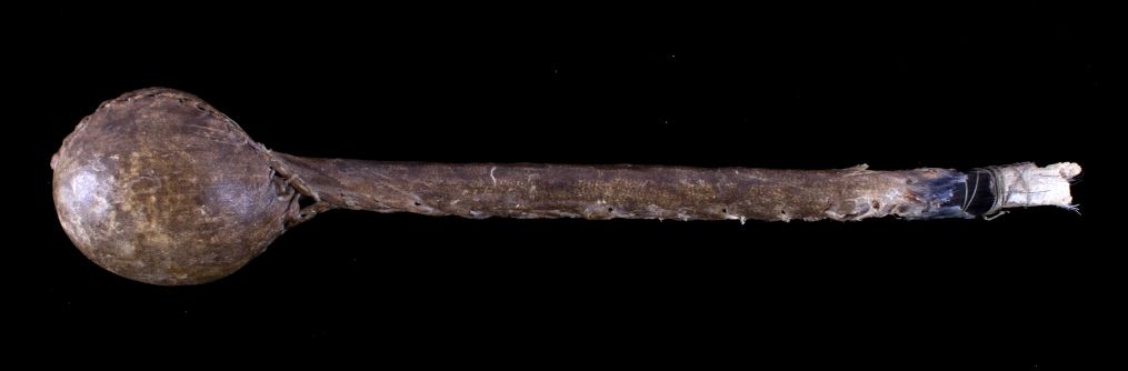 Sioux Rawhide War Club circa 1890-1900 The war clu