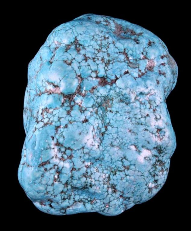 Large Turquoise Gem Nugget 418 grams The lot shows