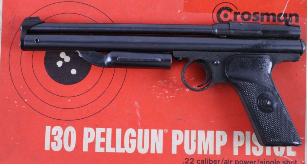 Crosman Model 130 PellGun .22 Caliber Pistol This