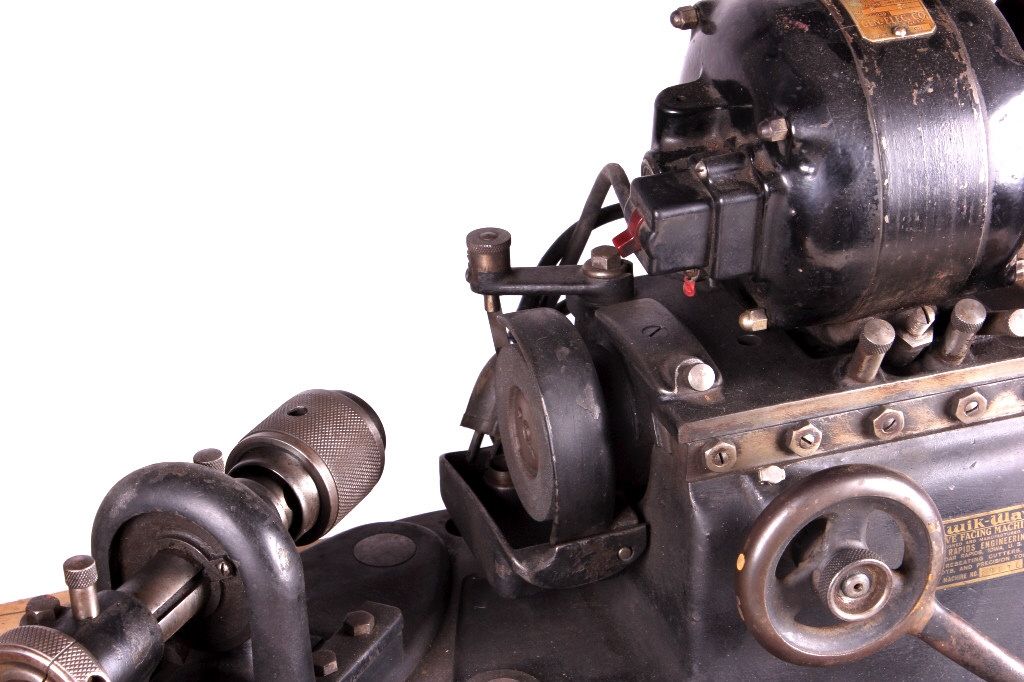 Vintage Kwik-Way Valve Facing Machine This lot fea