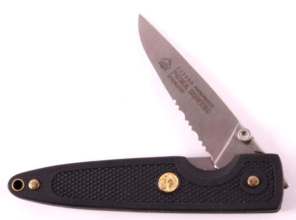 Pair of Puma Folding Lock Blade Knives This lot in