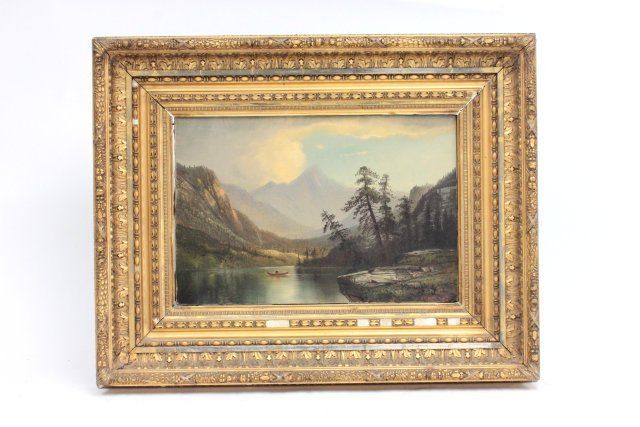 19th c. Henry Elkins American oil painting