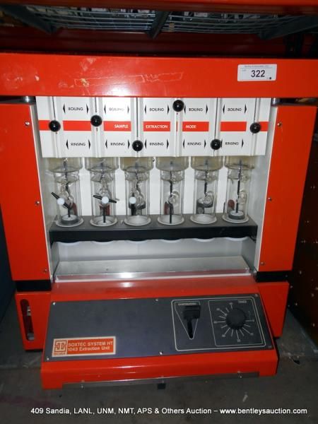 TECATOR SOXTEC SYSTEM HT 1043 EXTRACTION UNIT