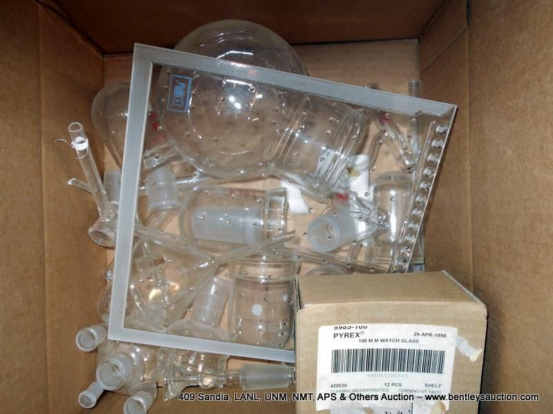 BOX: LAB GLASSWARE