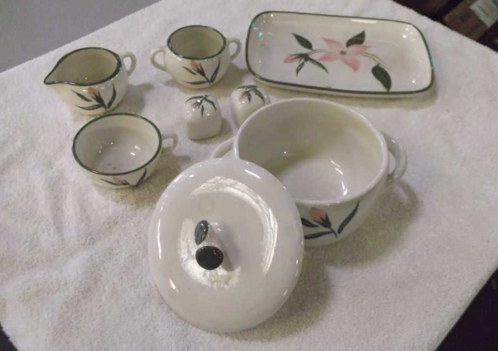 Winfield Ware Handcraft China (8) made in Santa Monica Calif. has 1 ...