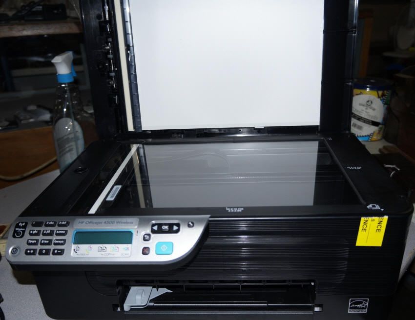 HP Office Jet 4500 Wireless Copier/Printer new but missing paper tray ...