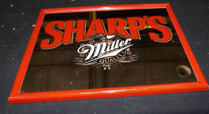 Sharp's Miller Beer Sign