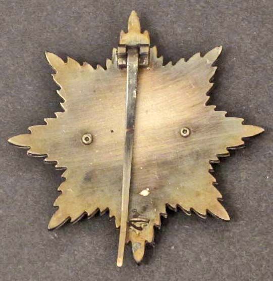 GERMAN NAZI BREAST STAR OF THE IRON CROSS BADGE