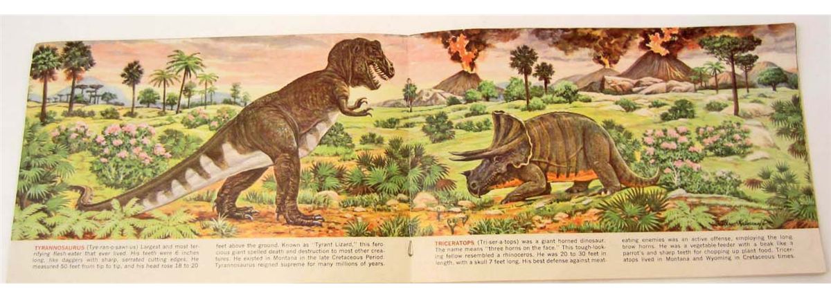 1964-65 SINCLAIR OIL NEW YORK WORLDS FAIR DINOLAND BOOKLET