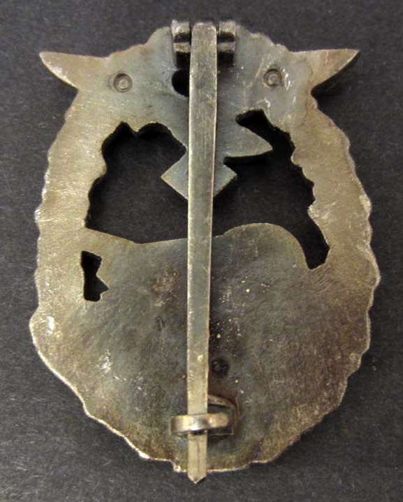 GERMAN NAZI LUFTWAFFE TANK BATTLE BADGE - 100 ACTIONS