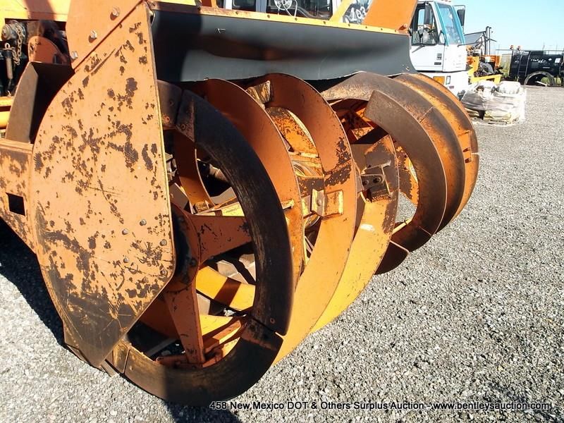 1985 IDAHO NORLAND SEHPD SNOW PLOW / BLOWER TRUCK MOUNTED ROAD SNOW ...