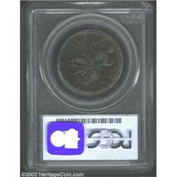 1787 COPPER Vermont Copper, BRITANNIA AU50 PCGS. Ryder-13, Bressett 17 ...