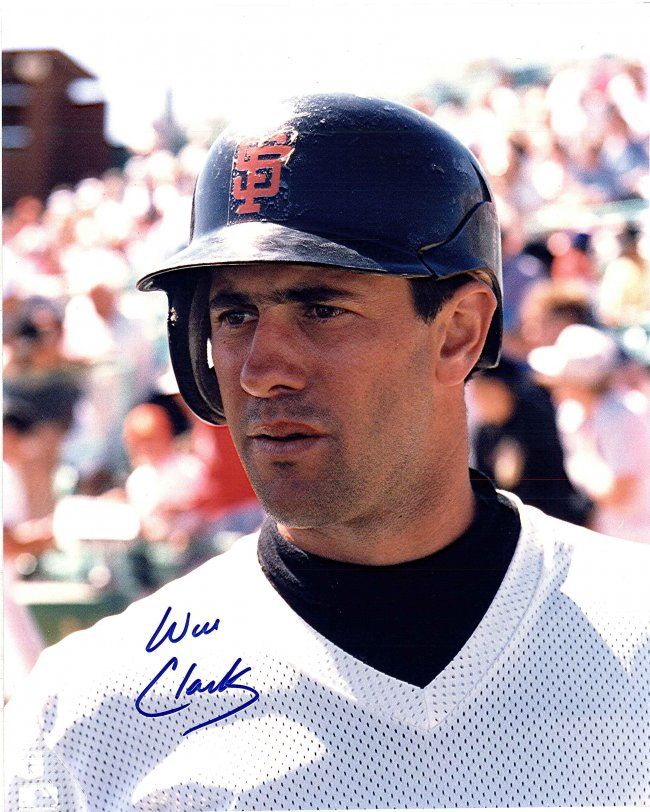 Will Clark Signed Photograph