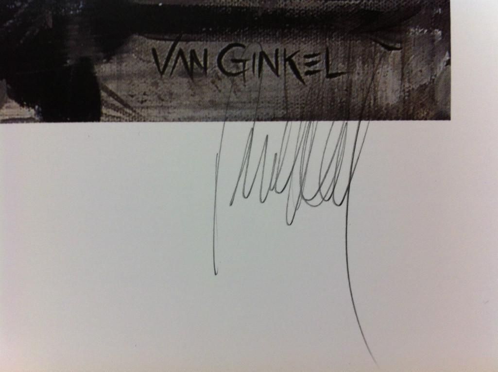 Silver Feathers, signed & numbered by Paul Van Ginkel