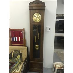 Antique Isgus German Made Grandfather Clock