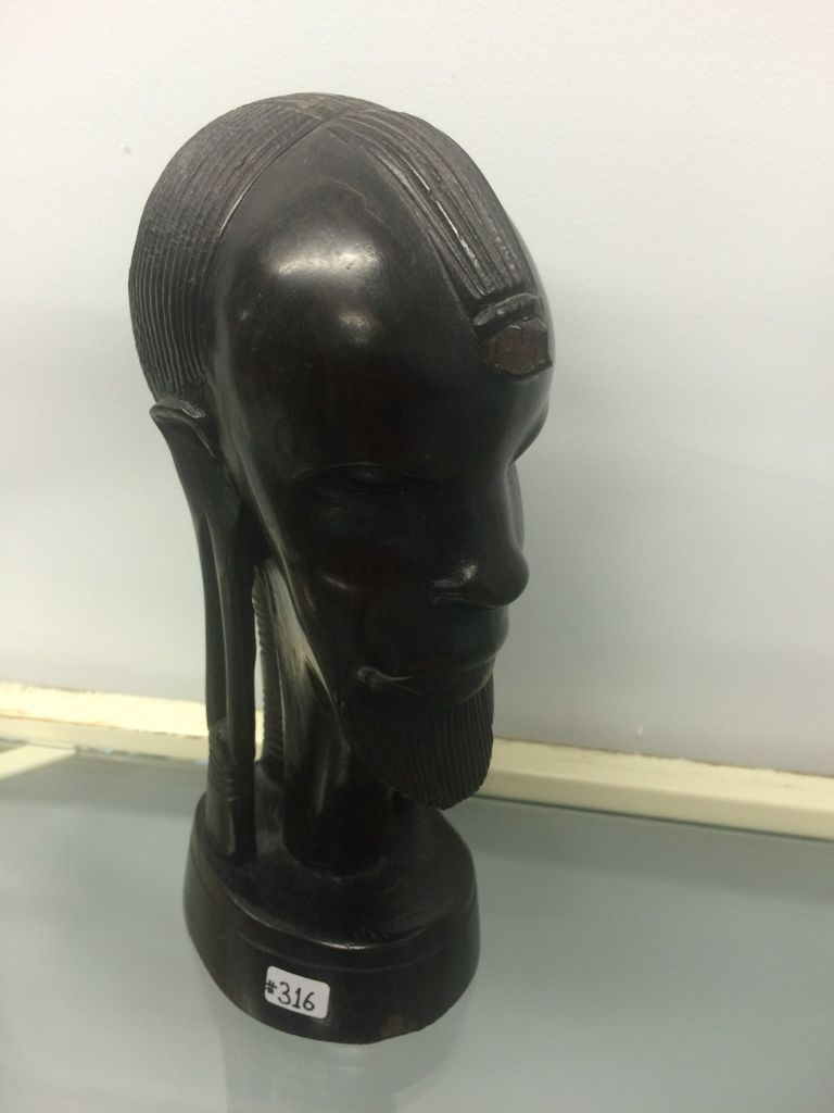 Hand Carved Kenyan Figure