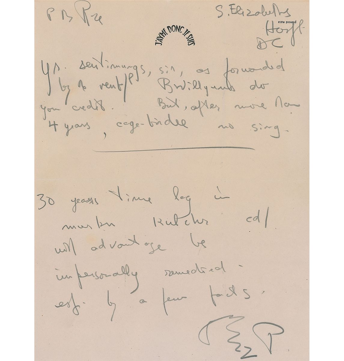 Ezra Pound and William Carlos Williams